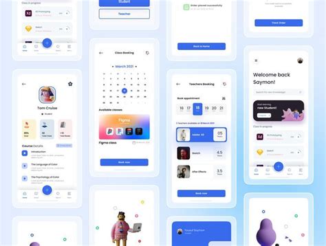 Educora E Learning UI Kit Figma IOS UI Kit