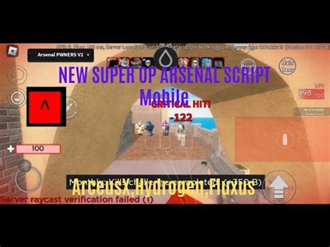 NEW ARSENAL SUPER OP SCRIPT FOR MOBILE YouTube
