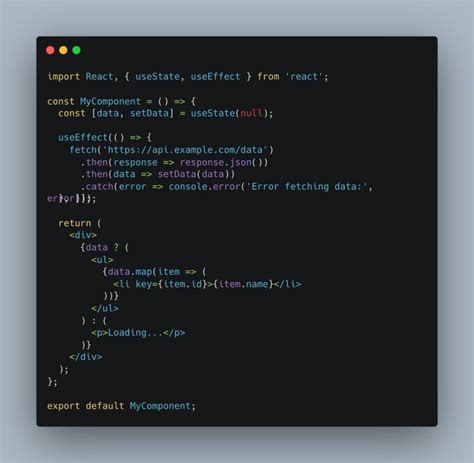How To Use Reacts Useeffect Hook For Data Fetching Yogesh Kumar Posted On The Topic Linkedin