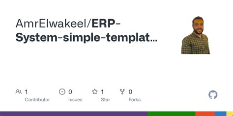 Github Amrelwakeel Erp System Simple Template With N Tier Architecture