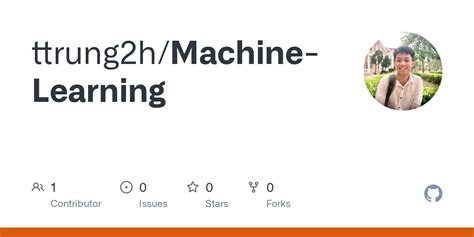 GitHub Ttrung H Machine Learning