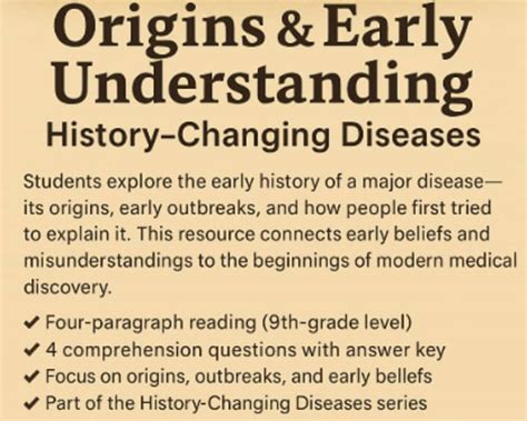 Leprosy Origins Early Understanding Disease History World Diseases