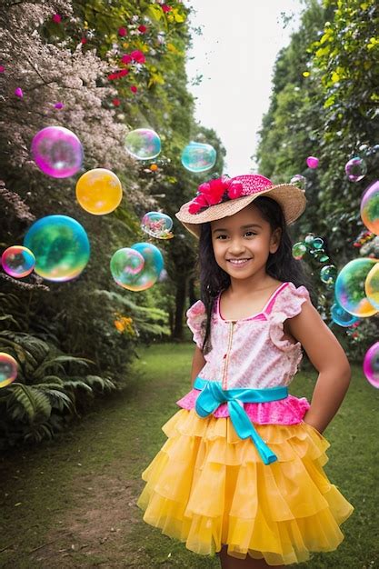 Retratos Cativantes De Meninas Imersas Em Um Mundo De Fantasia