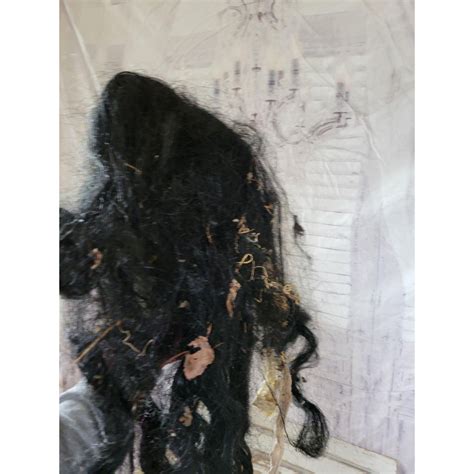 Female Skeleton Light Up Scary Wig Halloween Prop Etsy