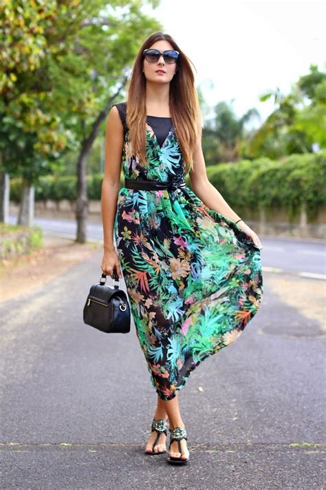 Marilyns Closet Fashion Blog Tropical Dress