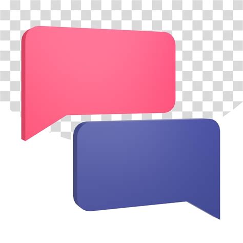 Premium PSD Bubble Chat Message For Healthcare Application