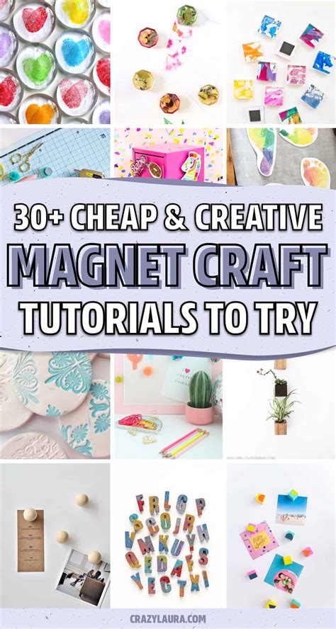 30 Easy Diy Magnets And Craft Tutorial Ideas Crazy Laura
