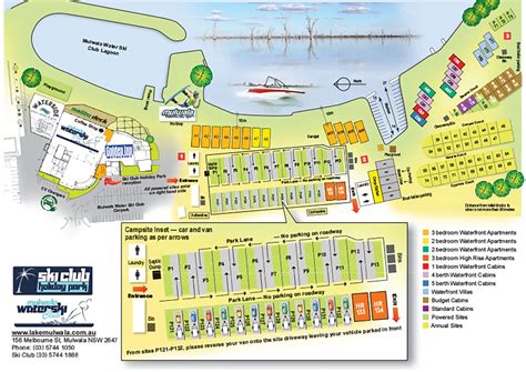 Park Map Ski Club Holiday Park
