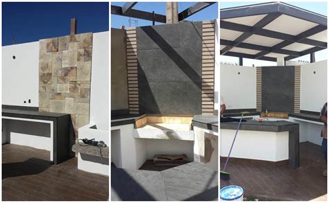 Proceso De Colocación De Acabados Homify Diseño De Asadores Casas