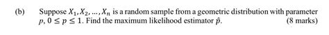 Solved Suppose X1,X2,…,Xn is a random sample from a | Chegg.com
