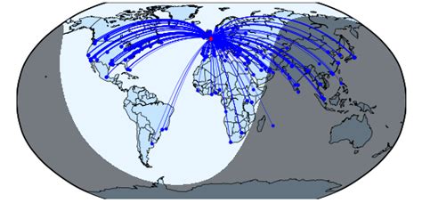 Github Bar Katz Flights Routes Map Python Code To Draw Flights Routes From A Specified