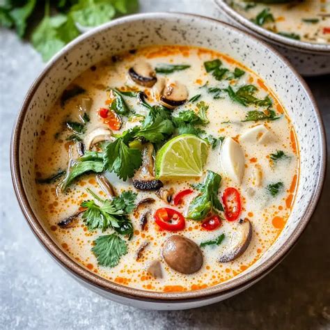 Tom Kha Soup Recipe