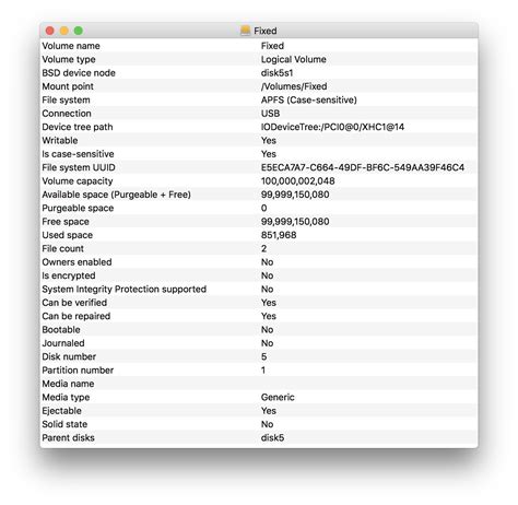 How To Make Your Own Apfs Volume The Eclectic Light Company