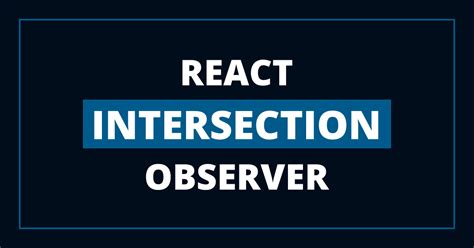 react intersection observer을 이용해 무한스크롤 구현하기