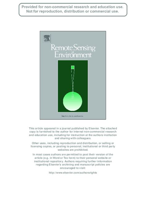 Pdf Toward The Estimation Of River Discharge Variations Using Modis Data In Ungauged Basins