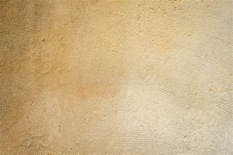Close Up Textured Beige Wall Abstract Background With Subtle Rustic Patterns Stock Image