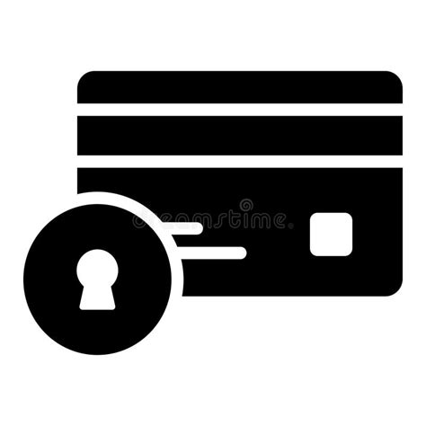 A Locked Card Prevention Of Fraud Secure Payment Security Concept