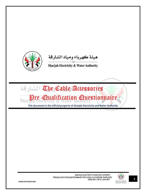 Pqd Cable Pdf Loans Specification Technical Standard