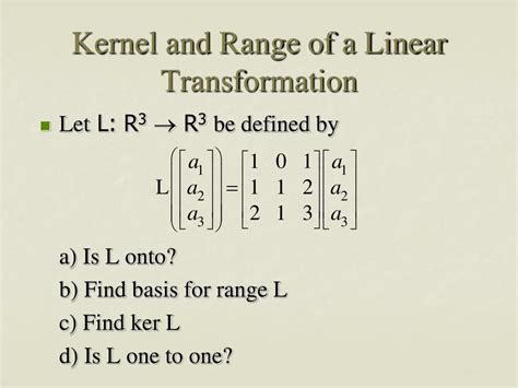 ppt linear transformations powerpoint presentation free download