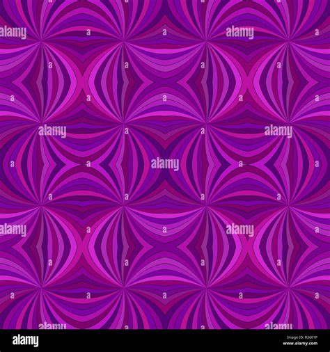 Purple Psychedelic Abstract Seamless Striped Spiral Vortex Pattern Background Design Stock
