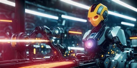 Industrial Robots Antropomorphic Ones And Robotic Arms In