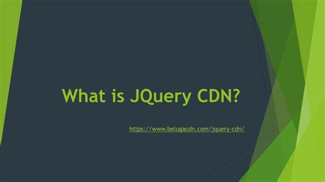 Ppt Difference Between Jquery Cdn And Jscript Powerpoint Presentation