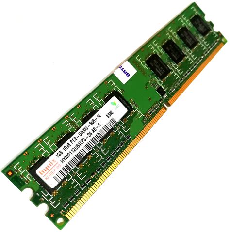 Оперативная память Hynix DDR2 1Gb 800MHz PC2 6400U 1R8 CL6 ...
