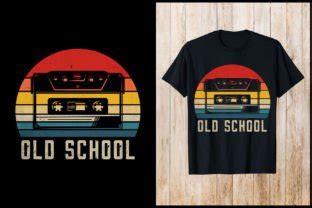 70 80 Retro Vintage Old School T Shirt Graphic By Nxmnadim · Creative