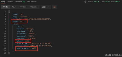 Springboot项目请求返回json空字段过滤springboot返回json空数据被过滤 Csdn博客