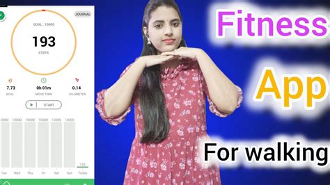 Pedometer App For Walking Fitness Youtube