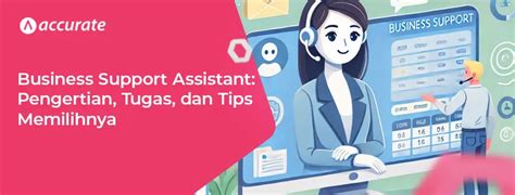 Business Support Assistant Pengertian Tugas Tugasnya
