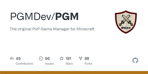 github pgmdev pgm the original pvp game manager for minecraft