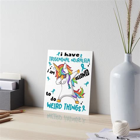 Trigeminal Neuralgia Awareness Funny I Have Trigeminal Neuralgia Im Allowed To Do Weird Things