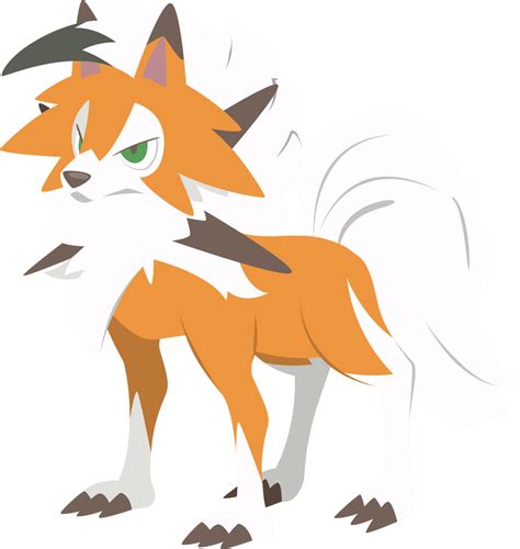 Lycanroc Dusk Form By Alexalan On Deviantart