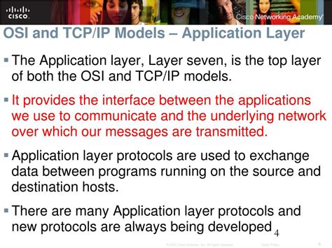 Ppt Application Layer Functionality And Protocols Powerpoint