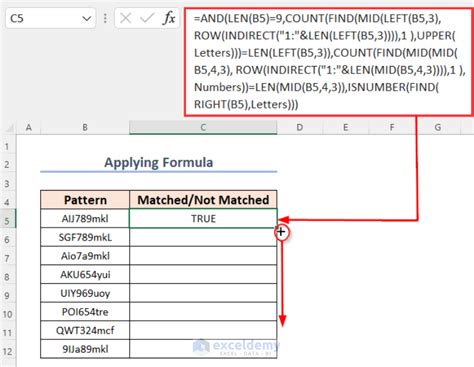 How To Use Regex To Match Patterns In Excel 6 Examples