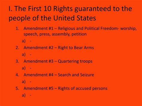 Ppt Bill Of Rights Powerpoint Presentation Free Download Id6841302