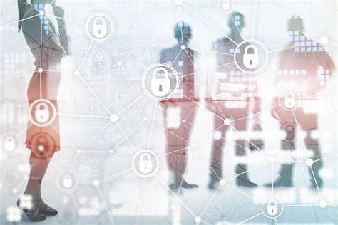 Cyber Security Information Privacy Data Protection Concept On Modern