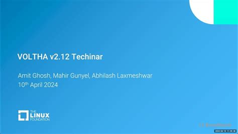 voltha v2 12 techinar youtube
