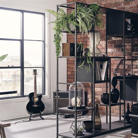 Stylish And Functional Using Shelves As Room Dividers