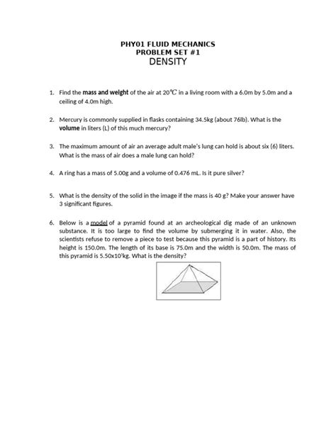 problem set pdf