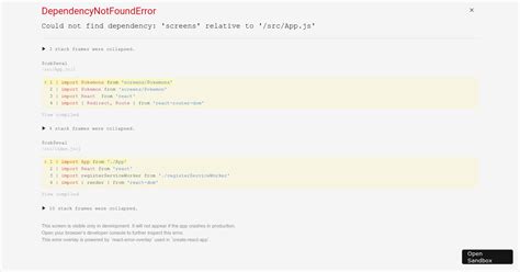 React Pokedex Codesandbox