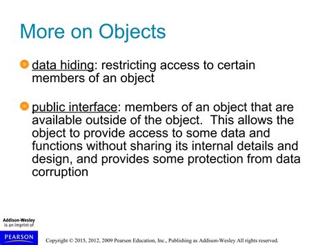 introduction to classes and objects ppt