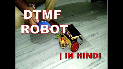 Mobile Phone Controlled Robot Using Dtmf Decoder Ic Mt8870 In Hindi Youtube