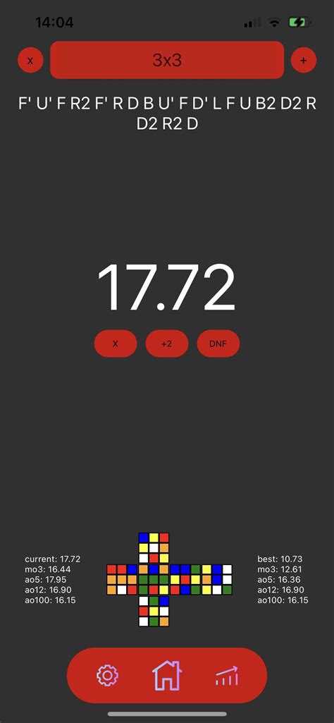 Hi Cubers I Just Released My Own Cube Timer App To The App Store
