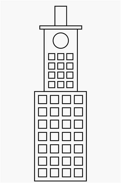 Buen Edificio Para Colorear Imprimir E Dibujar Coloringlib