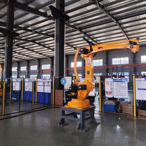 Automated Robotic Palletizer For Efficient Stacking Fully Automatic Robotics Pallet Stacker