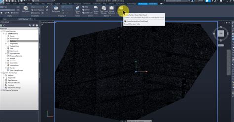 How To Create A Surface In Autodesk Civil 3d From A Lidar Point Cloud Equator
