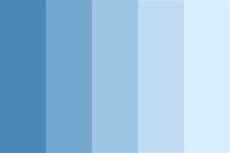 Bioluminescent Blue Whale Color Palette
