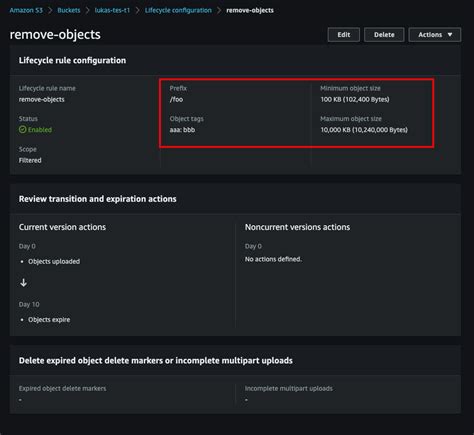 amazon s3 s3 per object expiry stack overflow